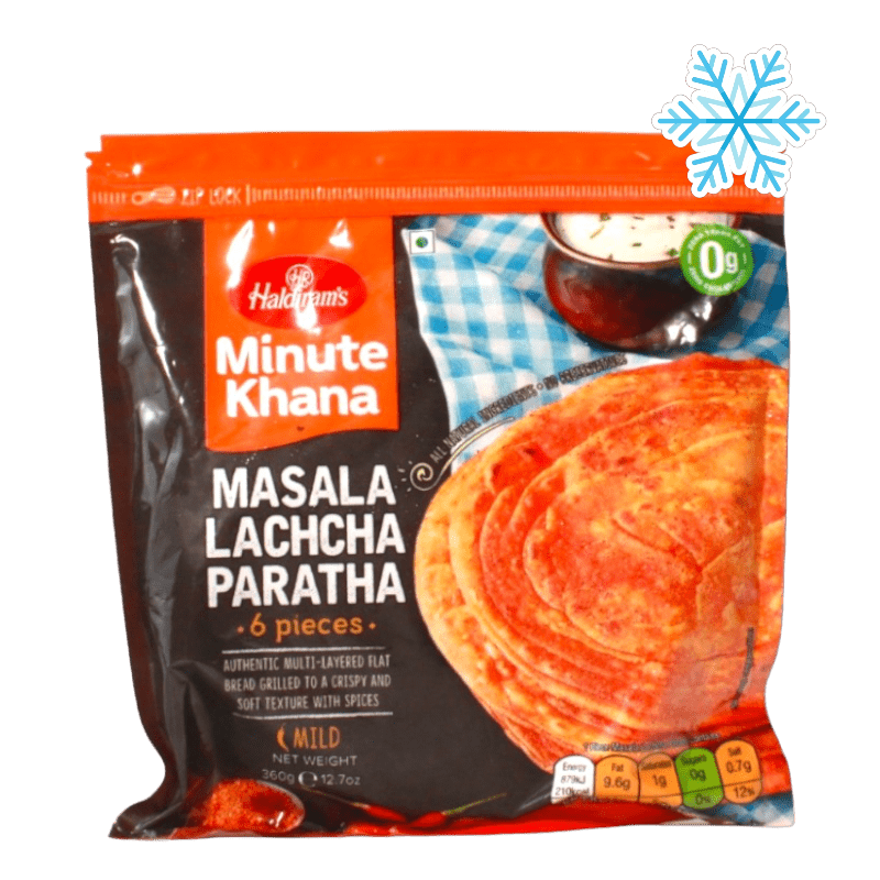 Haldiram's - 360g (Frozen) Minute Khana Masala Lachcha Paratha (Mild) – Jamoona