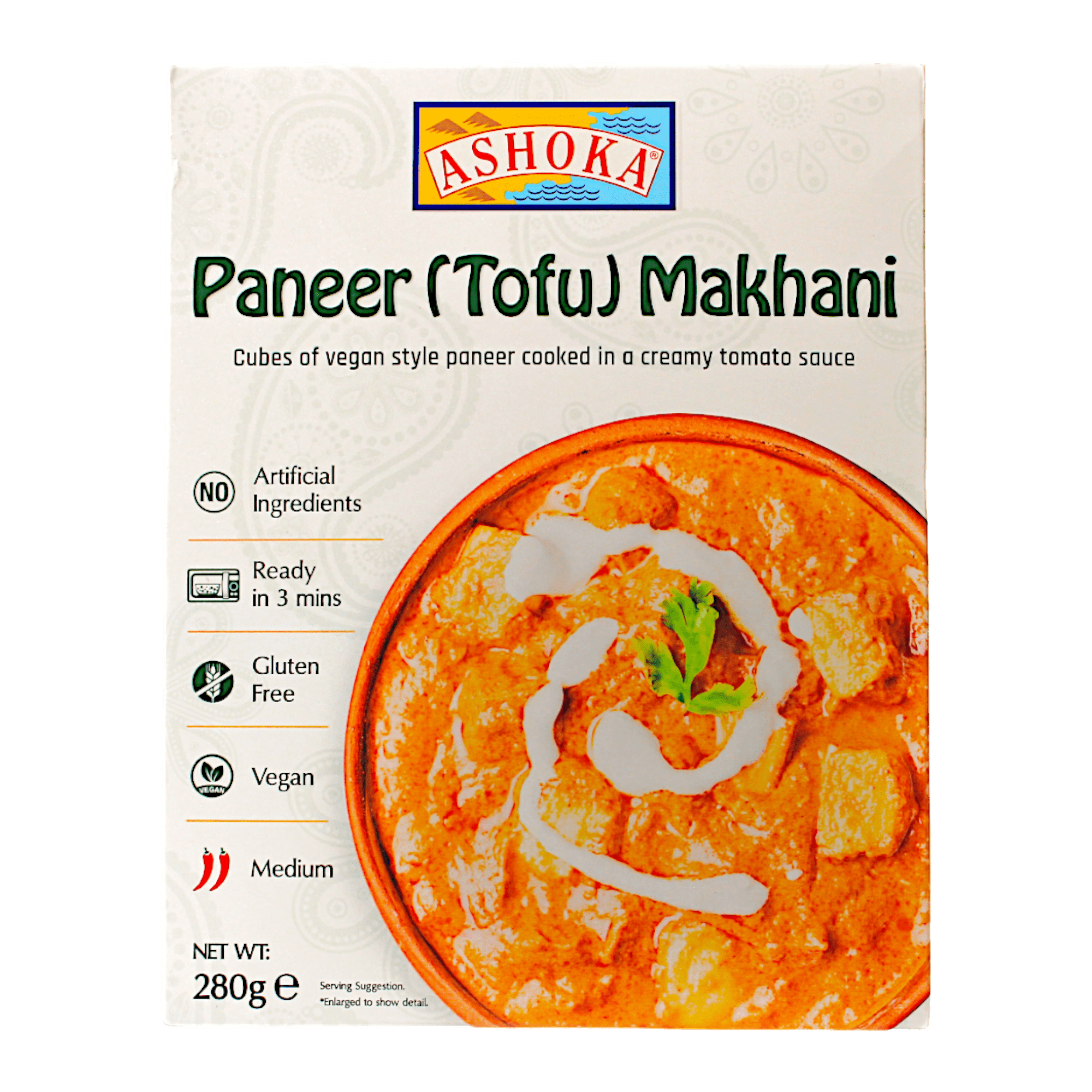 Ashoka - 250g Paneer (Tofu) Makhani RTE – Jamoona