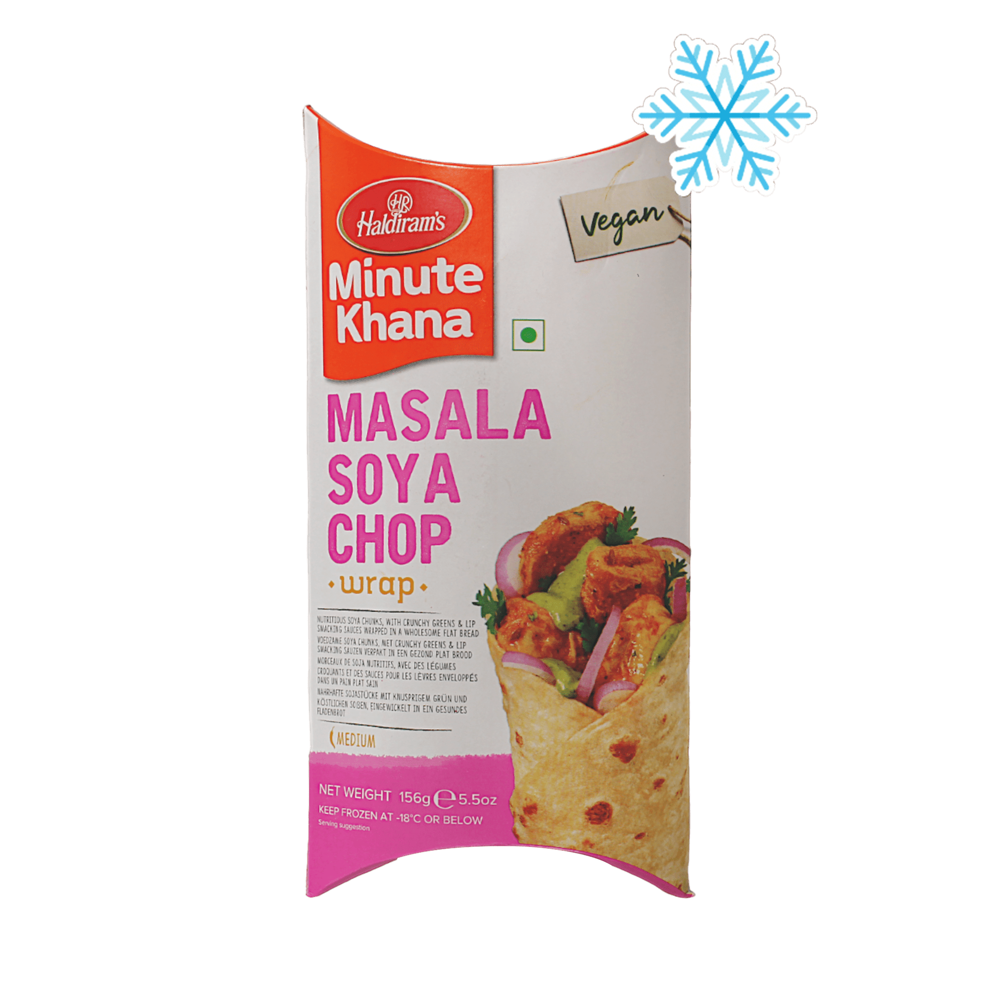 Haldiram's - 156g (Frozen) Masala Soya Chop Wrap – Jamoona