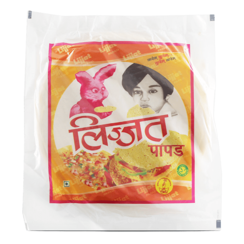 Lijjat - 200g Black Pepper Papad – Jamoona