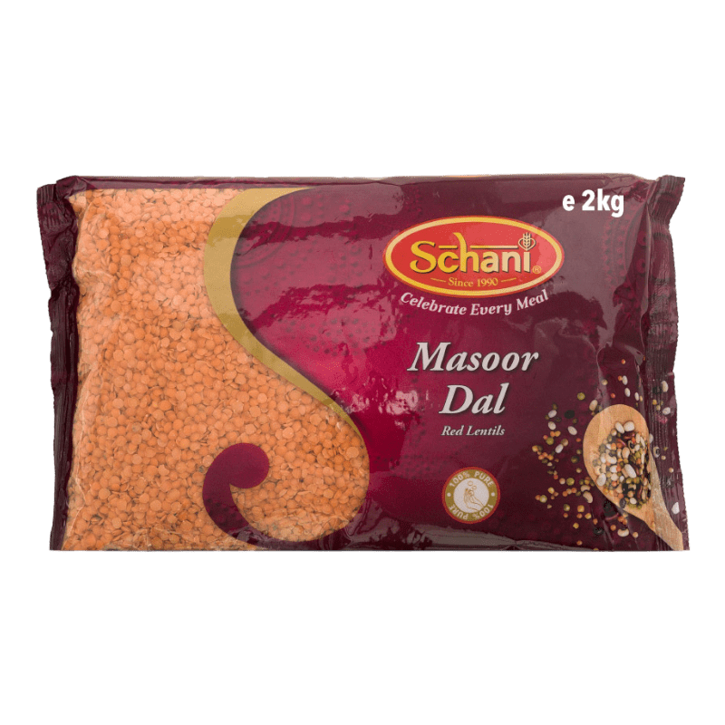 Schani - 2kg Masoor Dal (Rote Gespaltene Linsen) – Jamoona