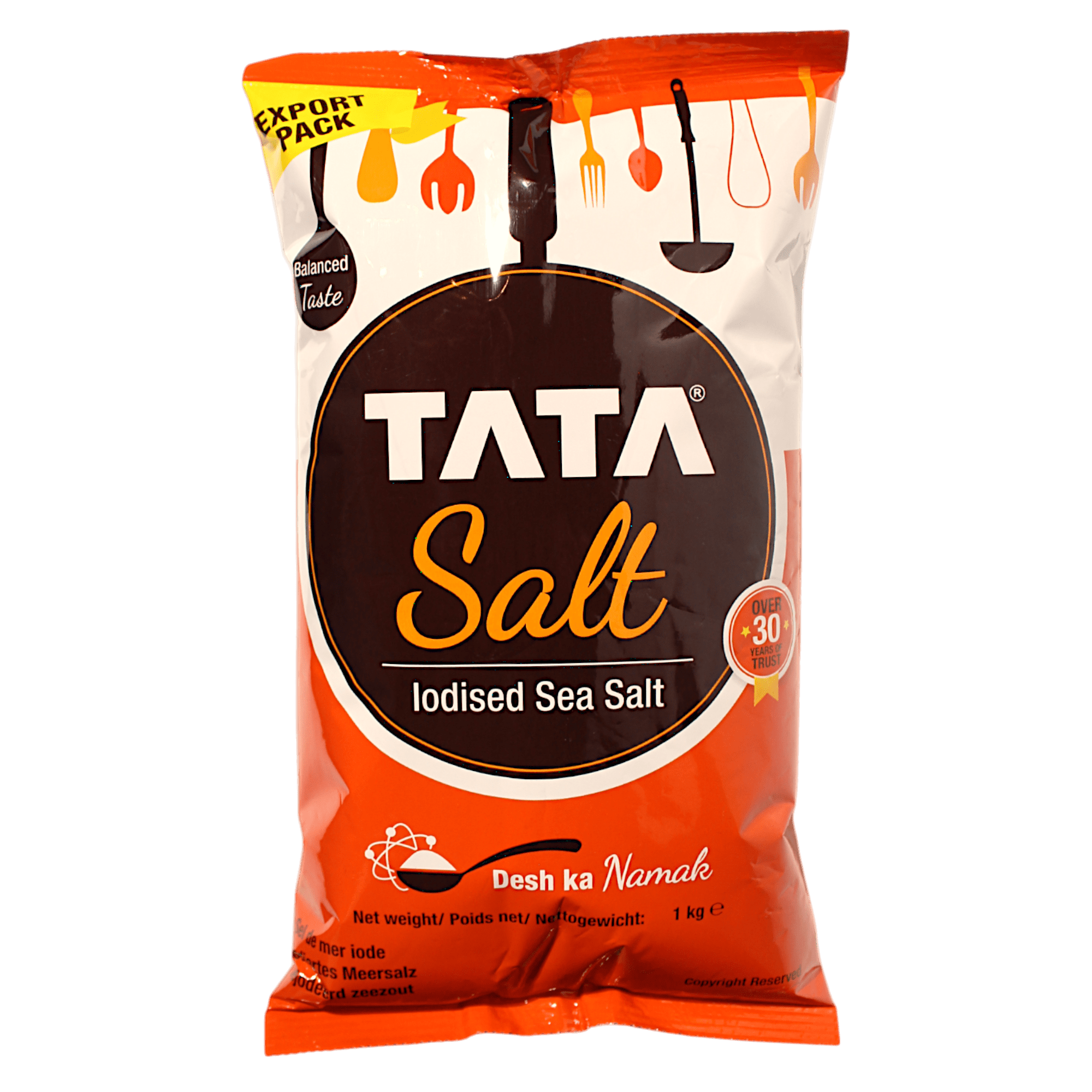 TATA - 1kg Desh Ka Namak (Iodized sea Salt) – Jamoona